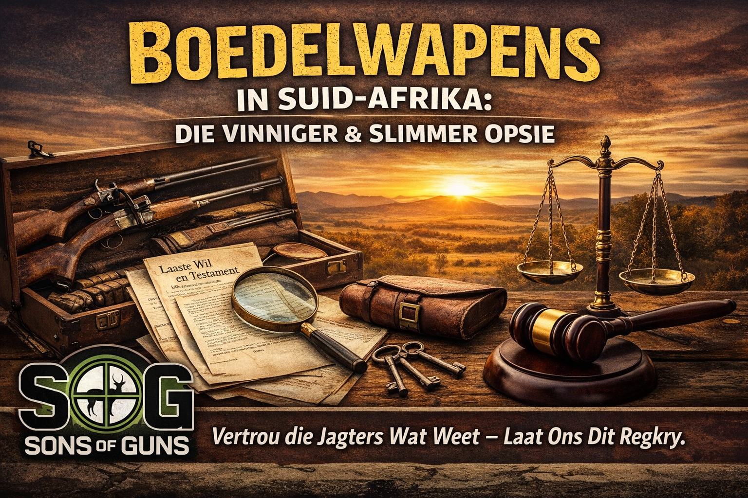 Boedelwapens in Suid-Afrika: Die Vinniger, Slimmer Manier – Die SOG-Wa ...