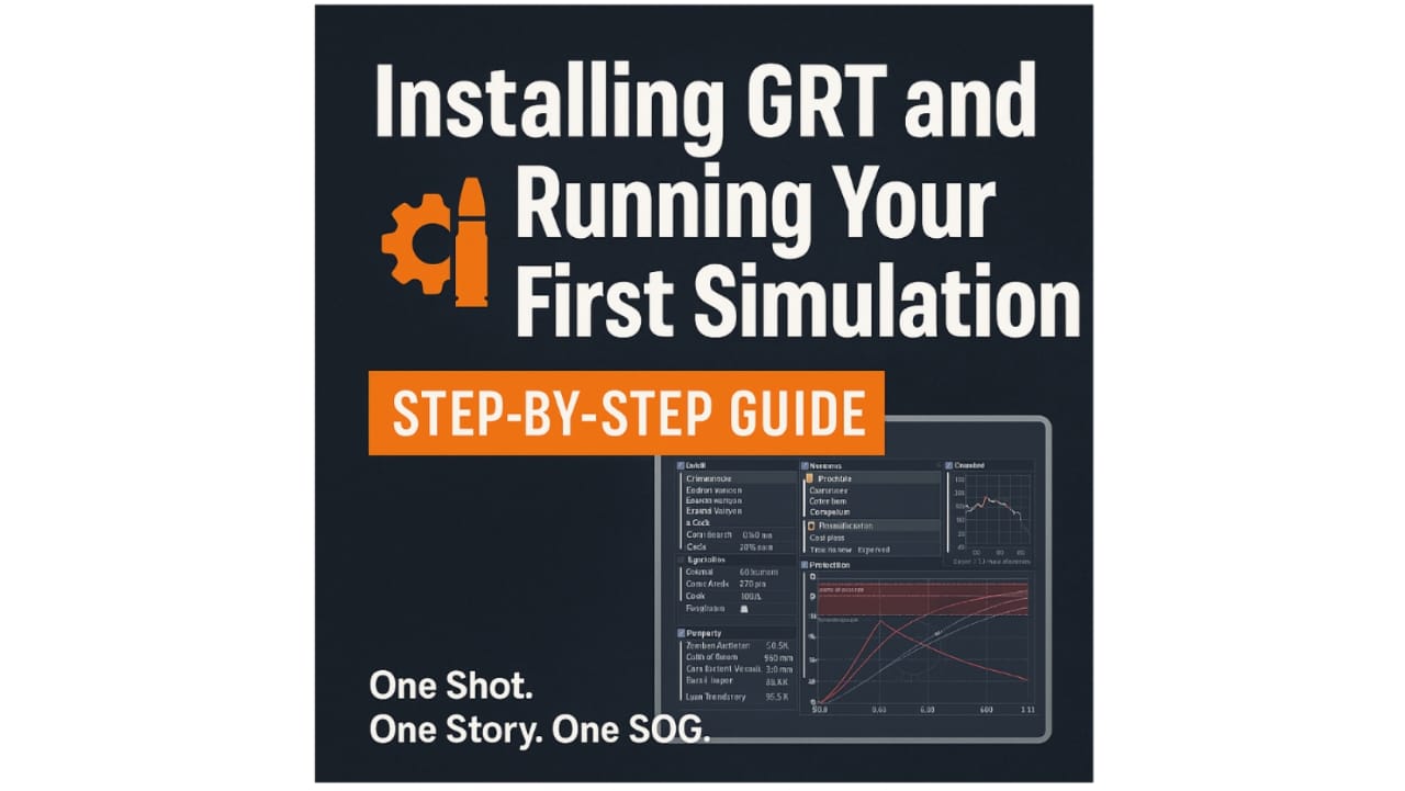 Installing GRT and Running Your First Simulation (Part 2) – Sons Of Guns